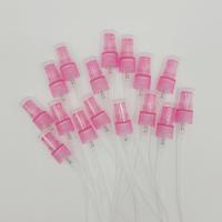 China 13/410 Closure Perfume Mini Mist Sprayer PP Ribbed Screw On Customized Color for sale