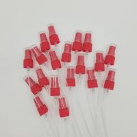 China 13/410 Closure Perfume Mini Mist Sprayer PP Ribbed Screw On Customized Color for sale