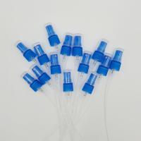 China 13/410 Closure Perfume Mini Mist Sprayer PP Ribbed Screw On Customized Color for sale