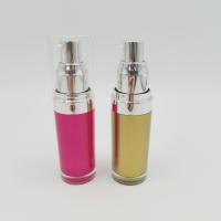 China PMMA Round Shape Acrylic Lotion Bottle 15ml 30ml 50ml 100ml 120ml for sale