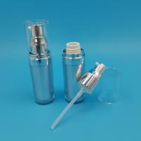 China PMMA Round Shape Acrylic Lotion Bottle 15ml 30ml 50ml 100ml 120ml for sale