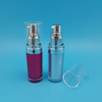China PMMA Round Shape Acrylic Lotion Bottle 15ml 30ml 50ml 100ml 120ml for sale