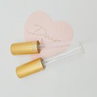 China 10ml 15ml 20ml 25ml 30ml Tube Glass Bottle With Aluminum Perfume Sprayers for sale