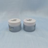 China 50g Glass Jar Matt Color For Cosmetic for sale
