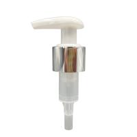China Outside Spring Lotion Dispenser Pump 28/410 28/400 2.0ml Dosage No Metal Touch for sale