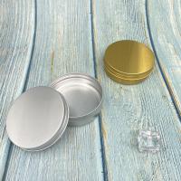 China Gold Aluminium Tin Jars 100ml chemical resistant Customized color with Screw Cap for sale