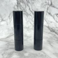 China 8g Black Empty Lipstick Containers Concealment Highlight ABS Double Head for sale