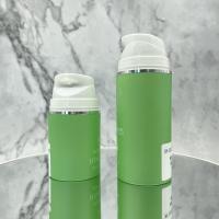 China PCR Material 50ml 100ml 150ml 200ml Optional Color Snap On PP Airless Pump Bottles for sale
