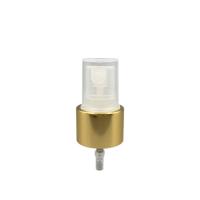 China Gold Fine Mist Pump Sprayer 20/410 Aluminum Closure 0.12ML 0.16ML for sale
