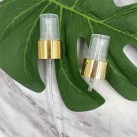 China Lotion Fine Mist Sprayer Pump 24/410 Alu Closure PE Gasket With PP Cap for sale