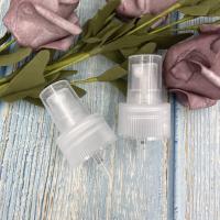 China Transparent Fine Mist Sprayer Pump 28 410 Ribbed SS316 0.12ML For Air Freshener for sale