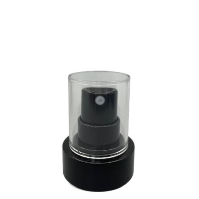 China 24/410 Ultra Fine Mist Sprayer 24mm Dual Closure SS316 0.16ML Dosage With MS Cap for sale