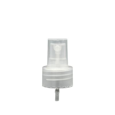 China Smooth Closure Sanitizer Fine Mist Sprayer Pump 28/410 Transparent for sale