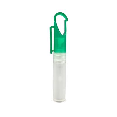 China SS316 Spring Mini Pump Sprayer Pen Hand Sanitizer 8ml 10ml Hanging Buckle Cover for sale