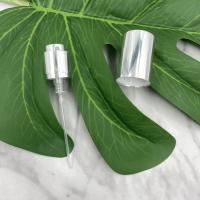 China Refillable Perfume Pump Sprayer 15/400 0.07ML 0.09ML Dosage With Silver Collar for sale
