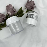 China 15 / 30 / 50g Airless Pump Jar Empty Acrylic Cream Bottle Cosmetic Easy To Use Container Portable Travel Makeup Tools for sale