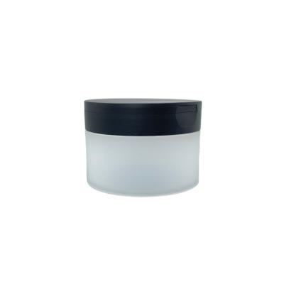 China 80g Plastic Cosmetic Jars Clear Containers facial mask With Spoon / Scraper for sale