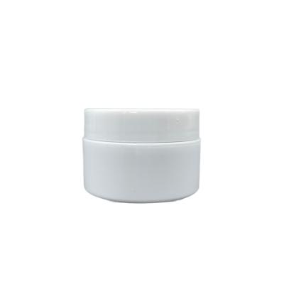 China Travel Set Plastic Cosmetic Jars Metallized Empty Face Cream Containers 15g Customized Color for sale