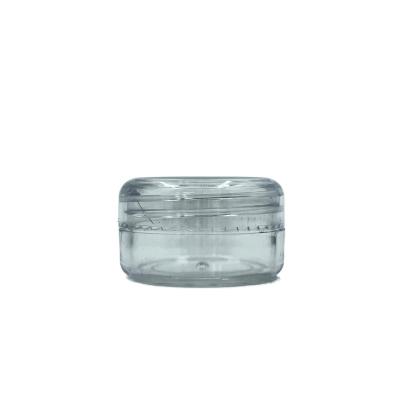 China Portable Small Plastic Cosmetic Jars Trial Set Eye Cream 3g 5g 8g Metallized for sale
