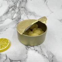 China Candy Aluminium Tin Jars 250ml Metal Cans With Screw On Lids for sale