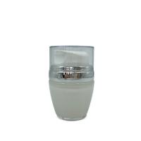 China Replaceable Airless Pump Cream Jar Cosmetic Containers 30g 50g Customized Color for sale