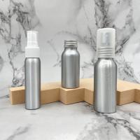 China Anti UV Aluminum Cosmetic Bottle Sealing 100ml 150ml With Label for sale