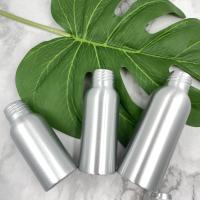 China Anti UV Aluminum Cosmetic Bottle Sealing 100ml 150ml With Label for sale
