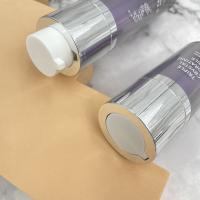 China 15ml 30ml 50ml For Skin Care Round Rotary Double Wall Airless Pump Bottle for sale