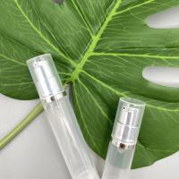 China PP Mini Pump Spray Bottle 10ml 15ml Screw Closure Cosmetic Lotion for sale