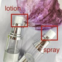 China Spray Actuator or Lotion Actuator Aluminum Cap Shoulder Base Airless Bottle for sale