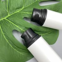 China Skin Care Empty Black Lotion Pump Bottle 15ml 30ml 50ml PP Snap On for sale