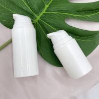 China Snap On Airless Pump Packaging 15ml PP Skin Care Bottle environmental friendly for sale