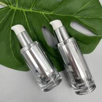 China High End Cosmetic Pump Bottle Skincare Packaging 30ml Metallized for sale