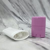 China Oval Empty Empty Roll On Deodorant Bottles Twist Up PP 15g 40g odorless for sale