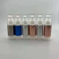 China 15ml, 30ml, 50ml, 80ml, 100ml, 120ml Airless Lotion bottle Lotion Actuator For Skin Care for sale