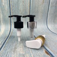 China 24/410 Gold Aluminum closure 28/410 Silver Aluminum closure lotion pump twist lock  XY01-4 for sale