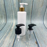 China 24/410 Gold Aluminum closure 28/410 Silver Aluminum closure lotion pump twist lock  XY01-4 for sale