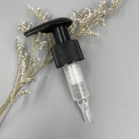 China Black Lotion Dispenser Pump Soap 1.2CC Smooth / Ribbed Closure 28/400 28/415 for sale