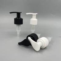 China 2CC Spring Outside Lotion Dispenser Pump Soap 24/410 28/410 Matt Silver Aluminum Closure for sale