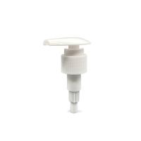 China Saddle PP Lotion Dispenser Pump Cream 28/410 28/400 Ribbed 1.6ml Dosage for sale