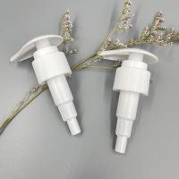 China Saddle PP Lotion Dispenser Pump Cream 28/410 28/400 Ribbed 1.6ml Dosage for sale