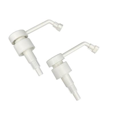 China Three Hole Long Nozzle Spray Pump Dispenser 2cm Triangle Shape 28/400 28/410 for sale
