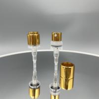 China 0.12ml/T Perfume Pump Sprayer Atomizer Dispenser 15/400 Plastic 304H With Collar for sale