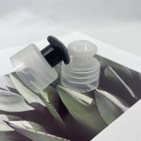 China 28/410 Push Pull Screw Cap Bottle Plastic Cover Ripple Pattern for sale