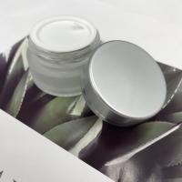 China Round 20g Custom Glass Cosmetic Jars Packaging Diameter 4.7cm Height 3.2cm for sale