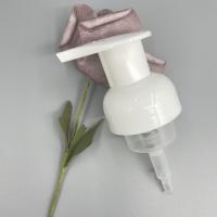 China Metallized Foaming Soap Pumps Twist Lock 0.8ml Dosage Shower Shampoo for sale