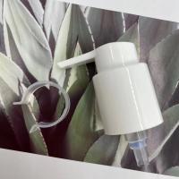 China 0.5ml/T Refillable Lotion Treatment Cream Pump 22/410 With Clip SS316 Spring Outside for sale