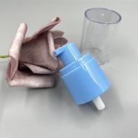 China 304H Spring Treatment Pump 20 410 Blue Hand Soap Dispenser MS Thick Cap 0.25ML/T for sale
