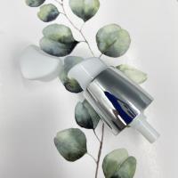 China Silver Plastic Treatment Pump 0.2ML/T Hand Moisturiser 20/410 Metallized Closure for sale