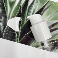 China White 20/410 Cream Pump Dispenser SS316 Spring Replacement Lotion Head 0.2ML/T for sale